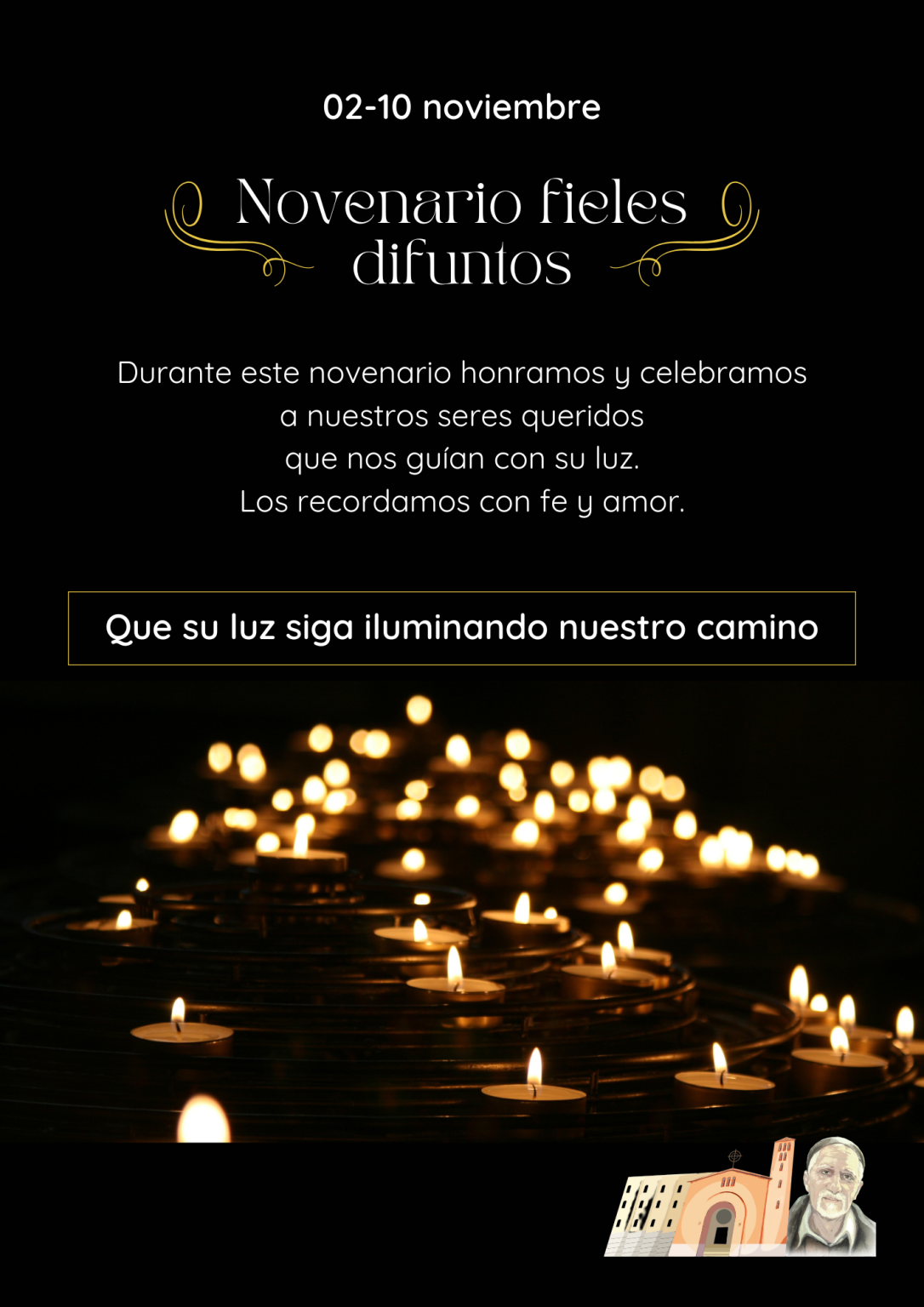 Novenario Fieles difuntos - Parroquia San Vicente de Paúl